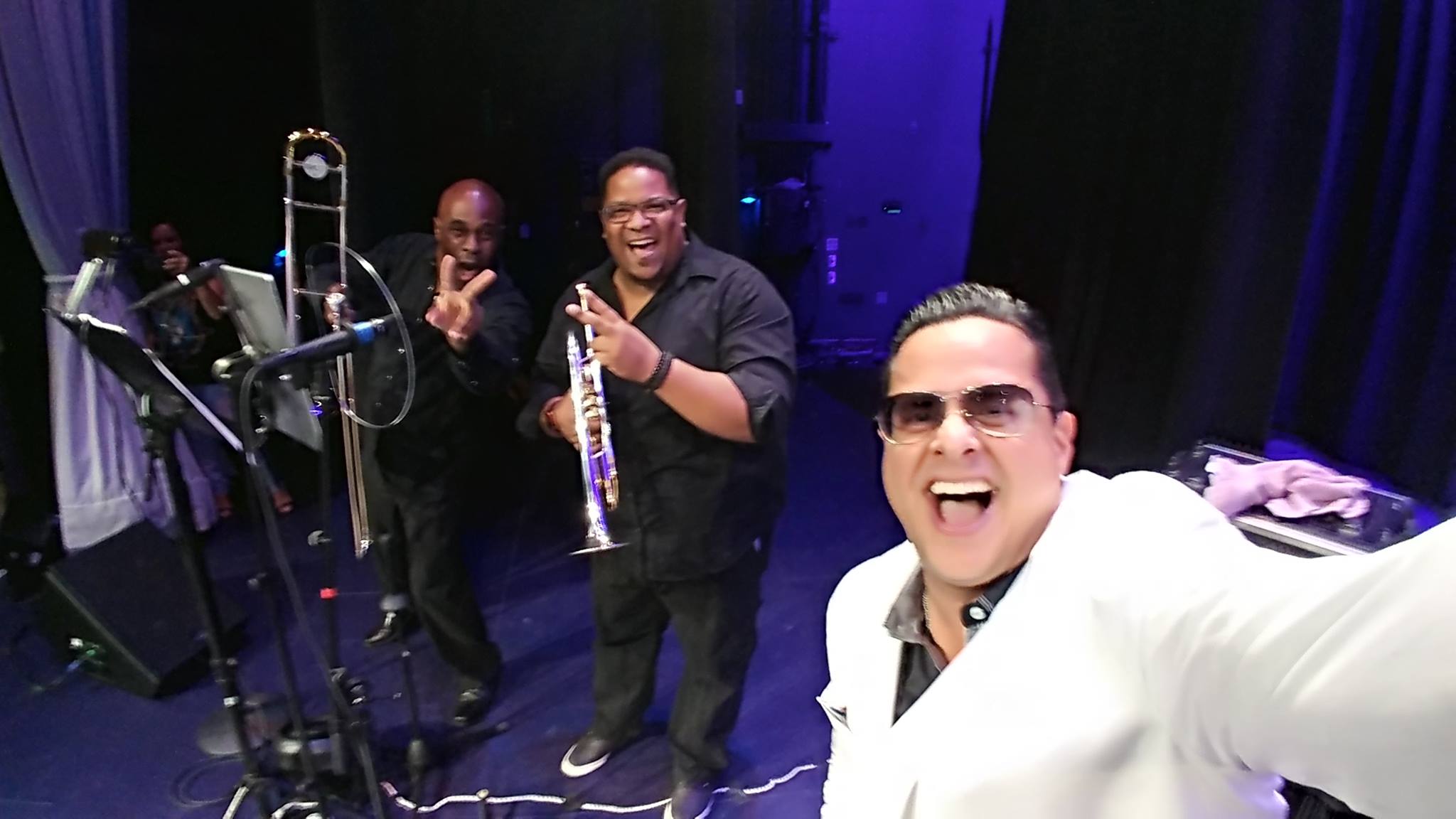 Tito Elton Dean selfie | Rico Monaco Band